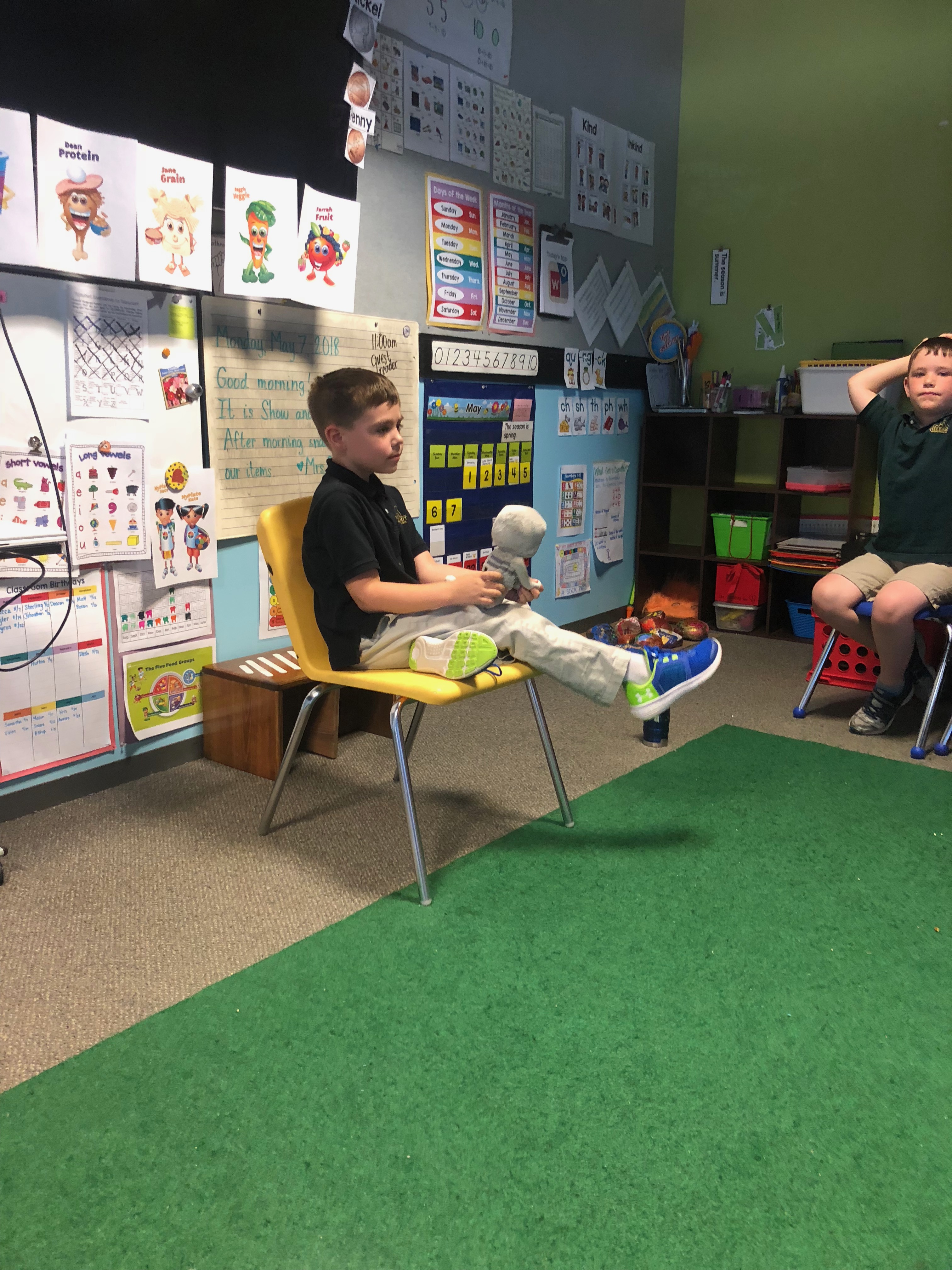 Show and Tell – Kindergarten Blog