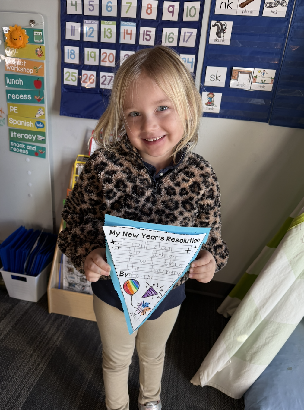New Year's Resolutions - 1st Grade Blog