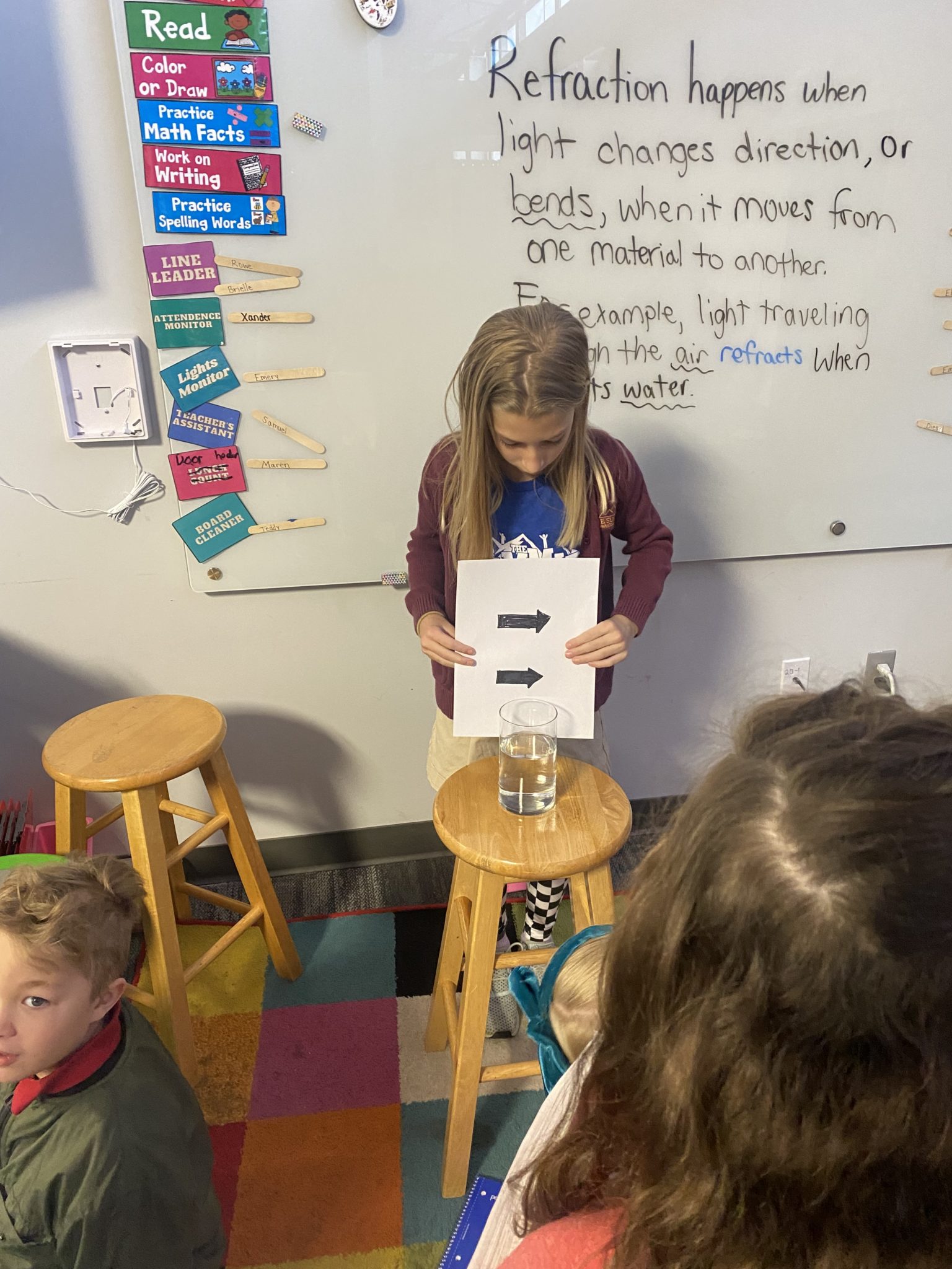 Light Refraction Experiment - 3rd Grade Blog