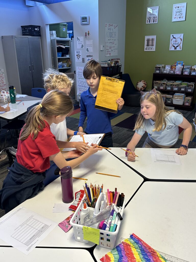 Gathering Data - 3rd Grade Blog