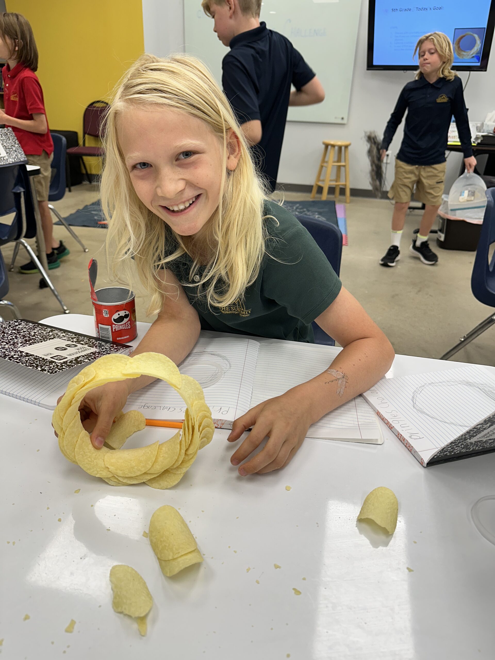 STEM Pringles Ring Challenge - 5th Grade Blog