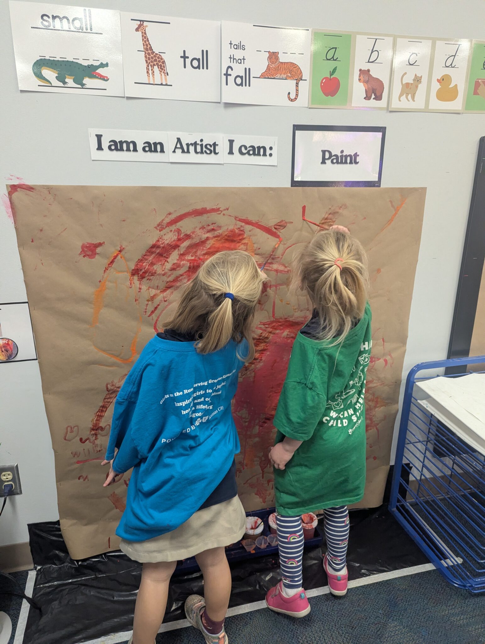 Creating Together: Our Collaborative Art Mural - Early Learners Purple
