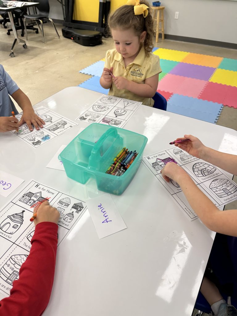 H is for Home - Early Learners Yellow