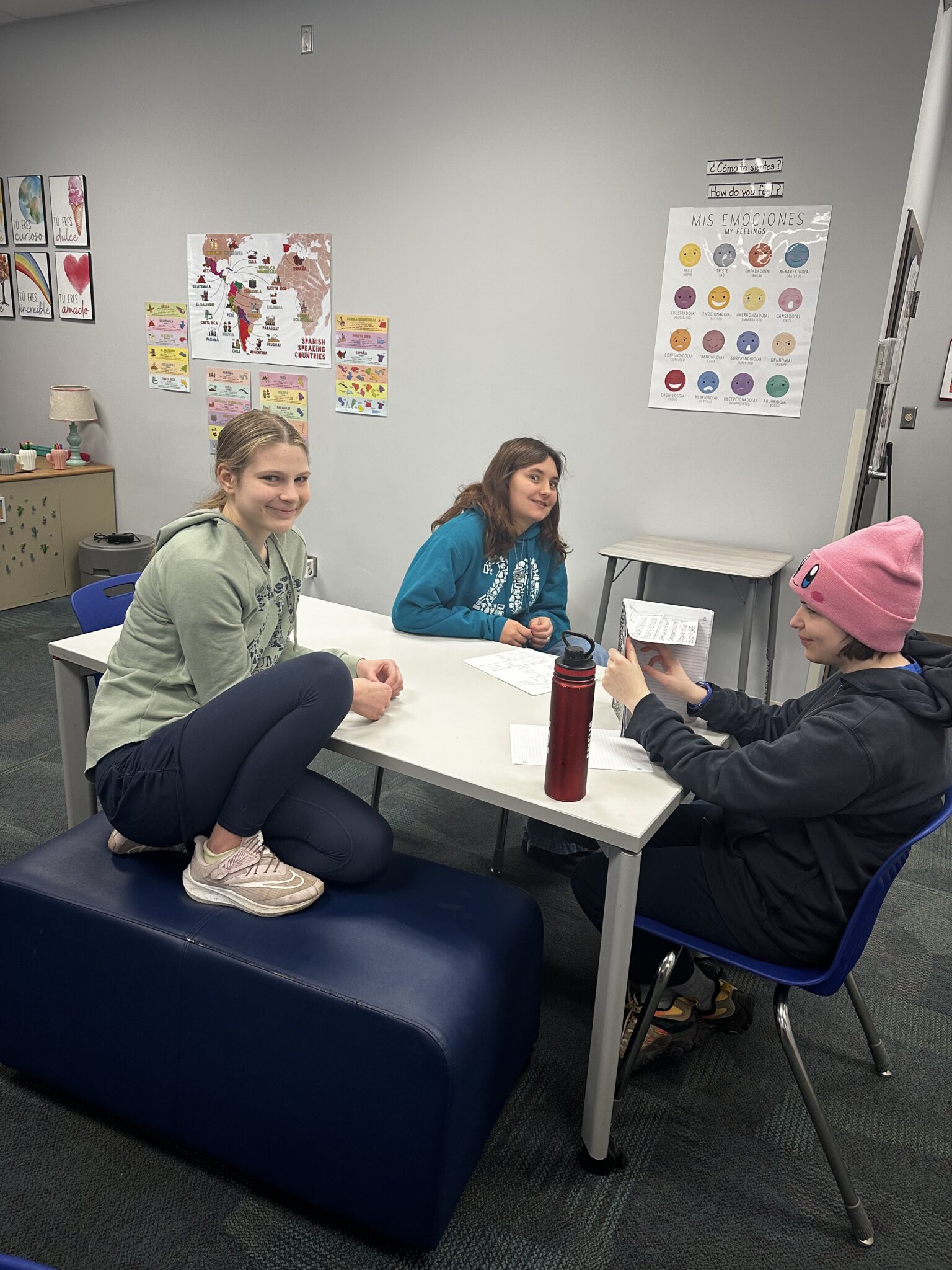 Celebrating our Progress in Spanish Class - Upper School