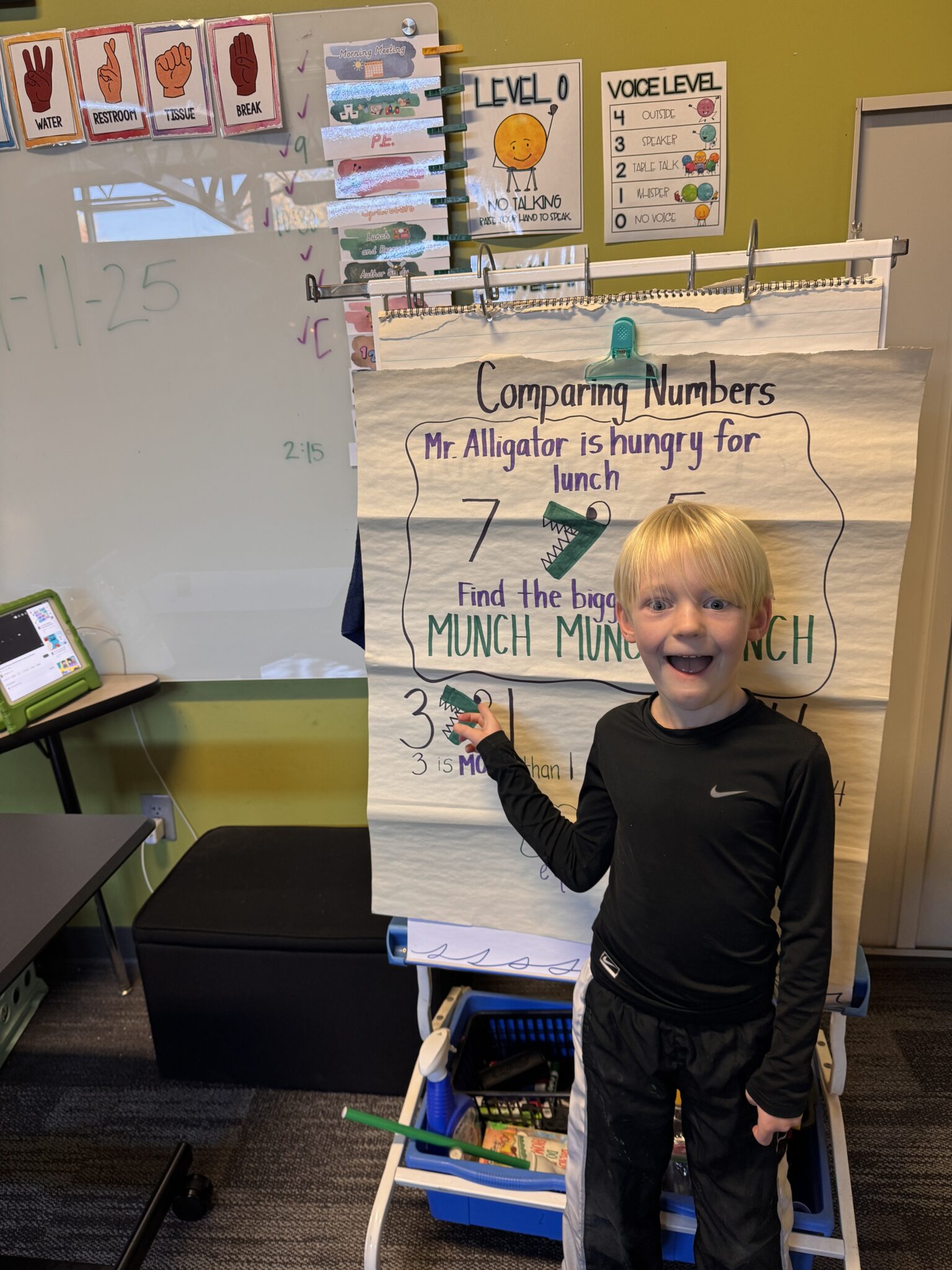 Comparing Numbers - Alligator Method - Kindergarten Explorers